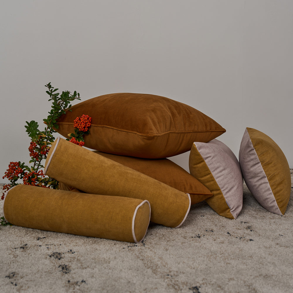 Bolster Cushion - FibreGuard Deluxe Amber